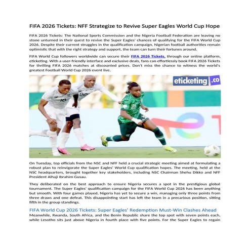 NSC, NFF Strategize to Revive Super Eagles World Cup Hope.docx