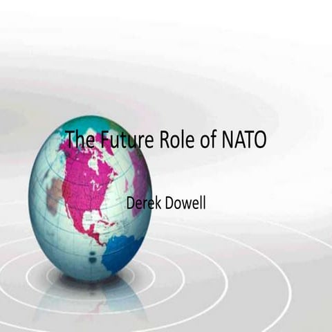 The Future Role of NATO | PPTX