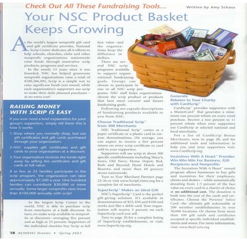 NSC Product Overview | PDF