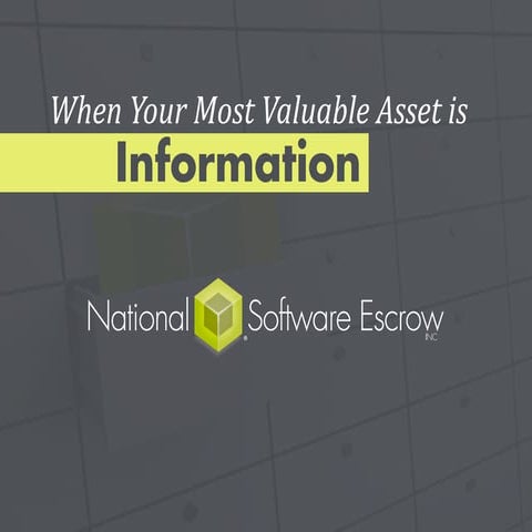 Software Escrow Services | PDF