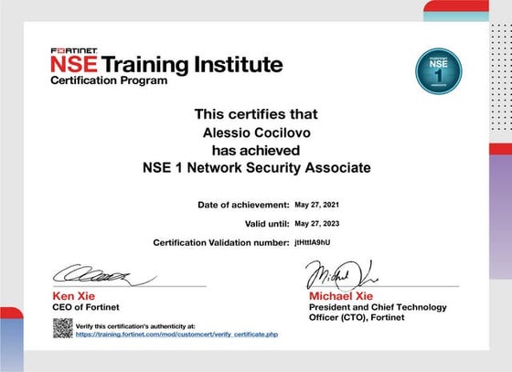 NSE 1 Network Security Associate | PPT