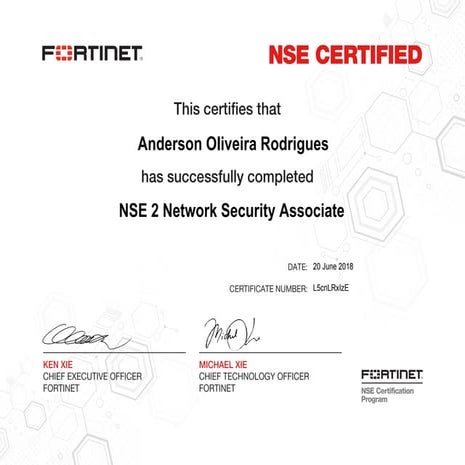 Certificação FORTINET NSE 1 e NSE 2 Network Security Associate | PDF