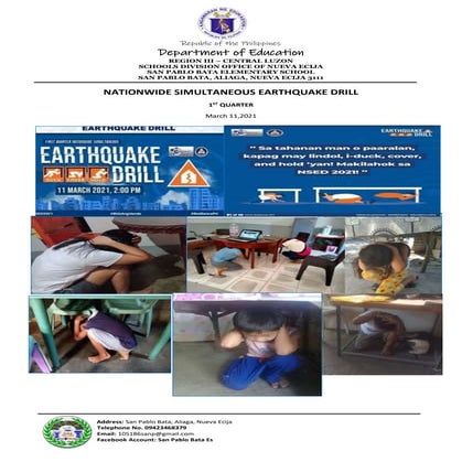 Narrative Report on 3rd NNational Simultaneous Earthquake Drill2023.docx