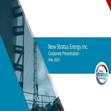 New Stratus Corporate Presentation May 2024 | PDF