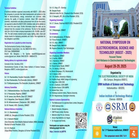symposium on electrochemical science and technology | PDF