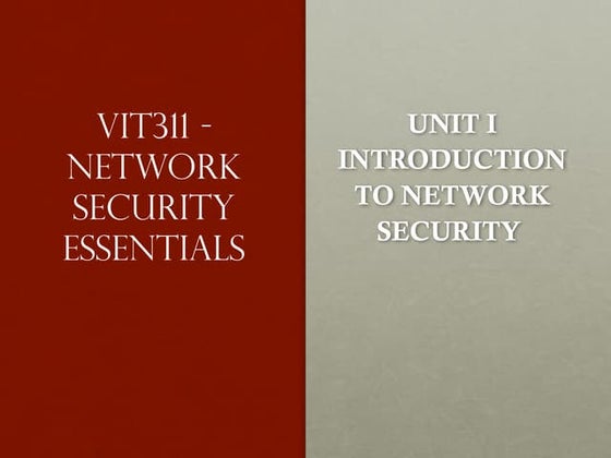 Types of attacks | PPTX