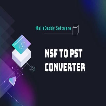 NSF to PST Converter | PPT