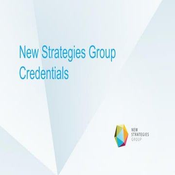 New strategies group