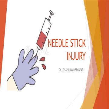 Needle stick injury | PPTX