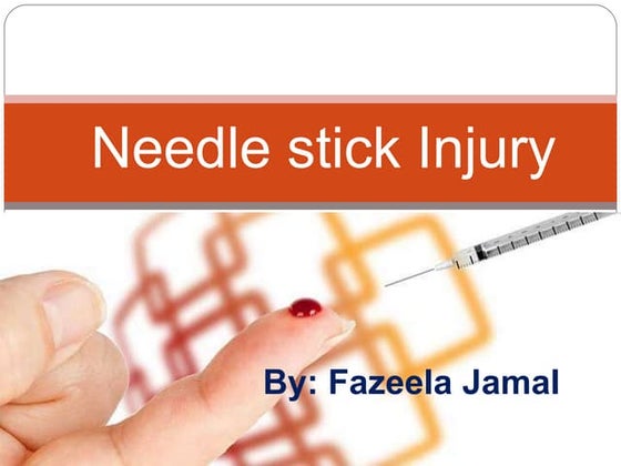 Needle Stick Injury Protocol- UPUMS.pdf | Infectious Diseases ...