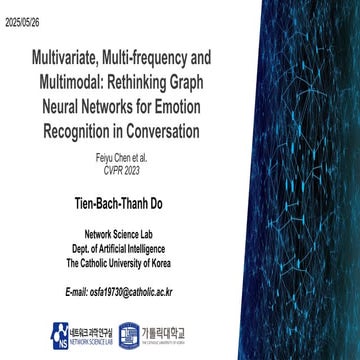 [NS][Lab_Seminar_250526]Multivariate, Multi-frequency and Multimodal ...