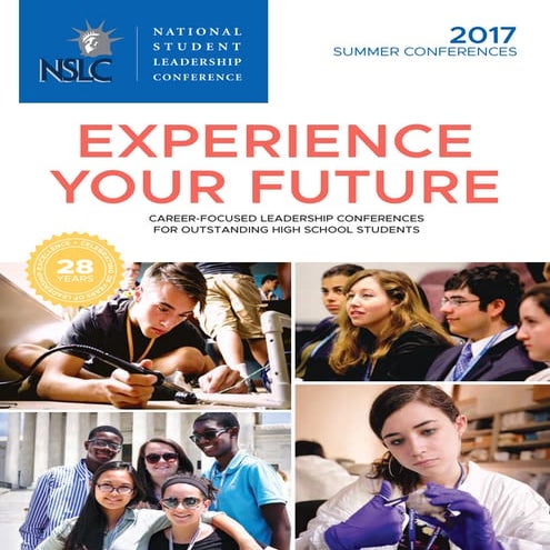NSLC 2017 - Experience Your Future | PDF | College Planning | College ...