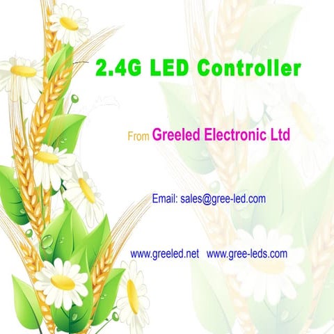 2.4g led controller | PPT