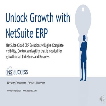 Nssuccess: NetSuite ERP Solution Partners India & USA | PPTX