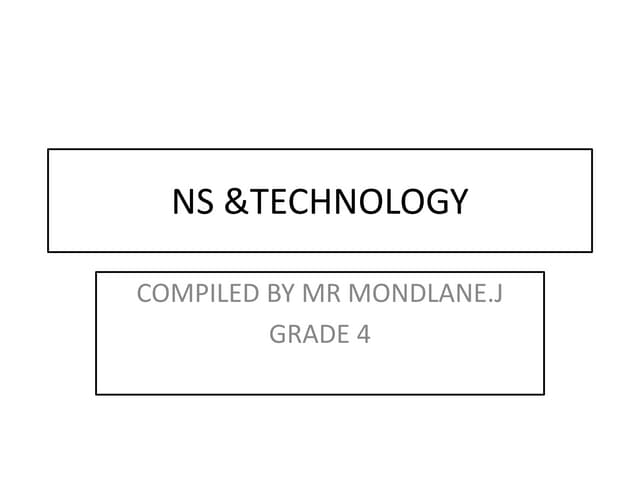 Technology grade7 | PPT