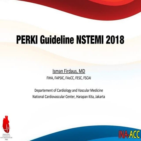 New Update NSTEMI Guideline 2018, PERKI | PPT