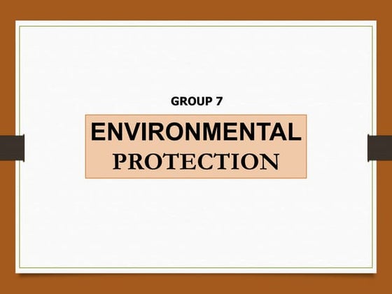 Intro. to Environmental Science | PPT