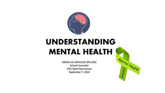 the importance of mental health awareness | PDF