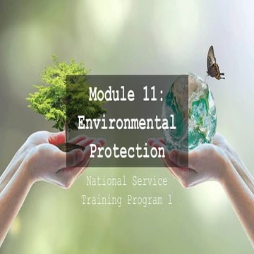 NSTP1 Day 11 Environmental Protection .pptx