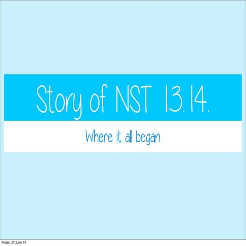 NST Story 13.14. | PDF