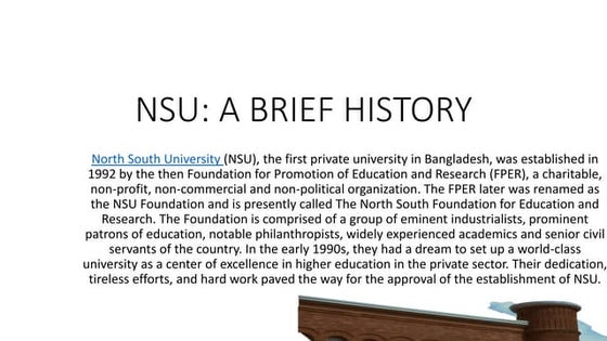 North South University | PDF