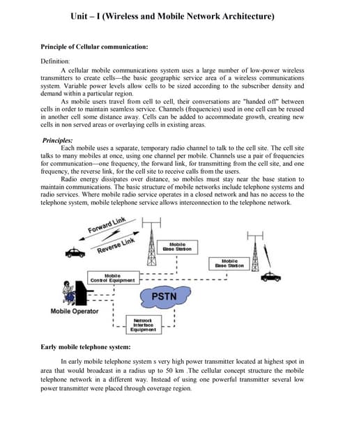Cellular concept in mobile communication | PPTX