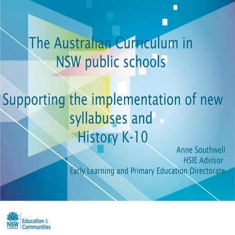 Nsw curriculum history | PPT