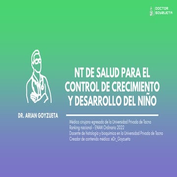 Actualización Integral de la Norma Técnica de Salud N° 238-MINSA CRED ...