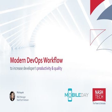 DevOps flow to improve developer's productivity & quality | PDF