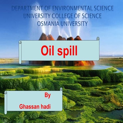 oil spill | PPT