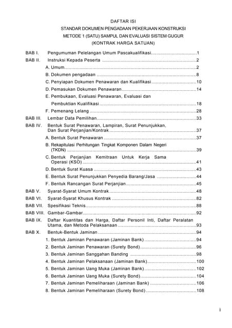 Dokumen 132017 contoh bq | PDF