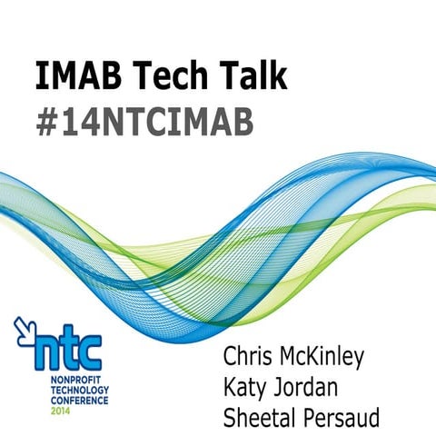 NTC 2014 IMAB tech talk 14.3.11 v3 | PPT