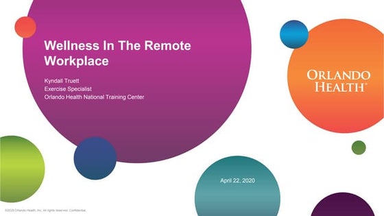 Remote Workplace Best Practices | PPT