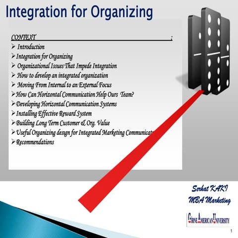 Integrated project | PPT
