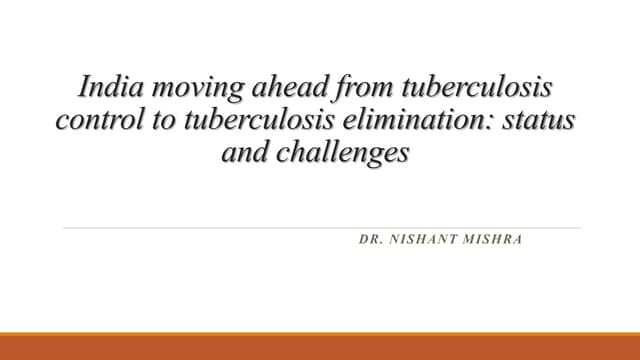 NTEP (National Tuberculosis Elimination Programme).pptx