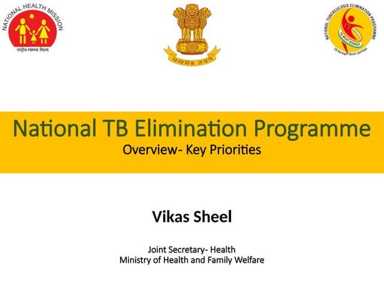 NTEP (National Tuberculosis Elimination Programme).pptx | Lung and ...
