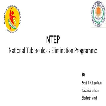 NTEP sakthi senthi siddarth and vasanthi | PPT