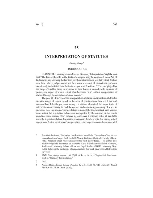 External aid of Interpretation of Statutes-1.pdf | Law