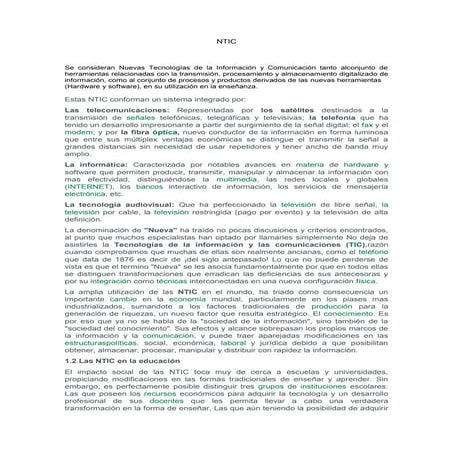 Las ntic | PPTX