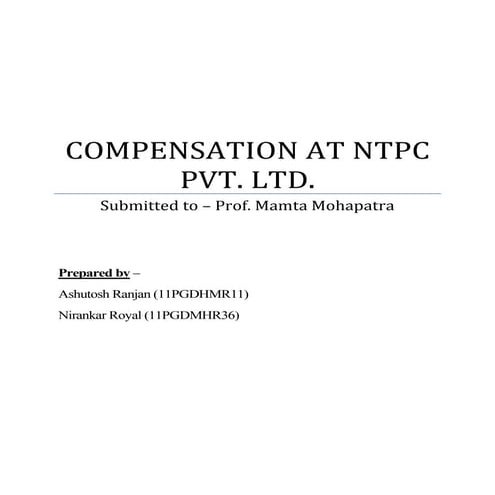 Ntpc | DOCX