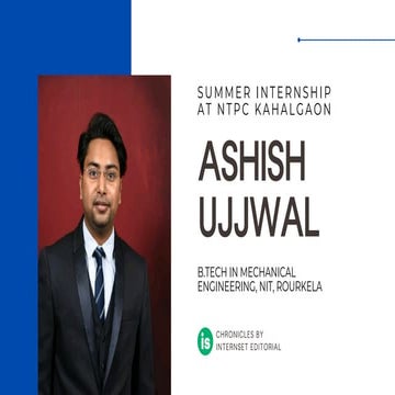 NTPC Internship Experience | PDF