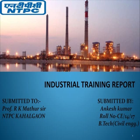 Ntpc training ppt | PPTX