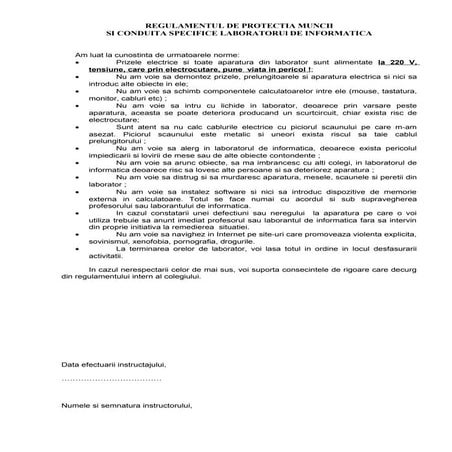 tehnica_securoitatii.pptx in laboratorul de informatica | PPTX