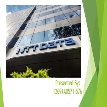 Ntt data | PPTX