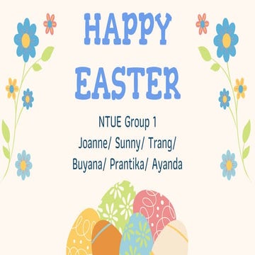 Easter Holidays Celebrating Easter English Lesson | PPTX | National & Civic Holidays | Holidays