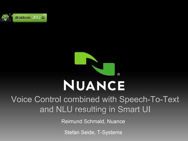What is nuance software