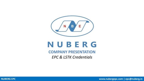 Nuberg EPC Company Profile | PDF