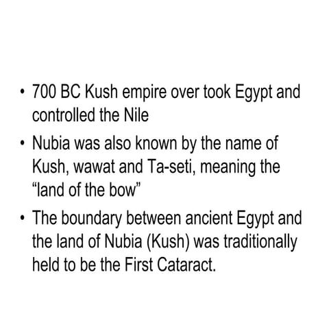 The kingdom of kush | PPTX