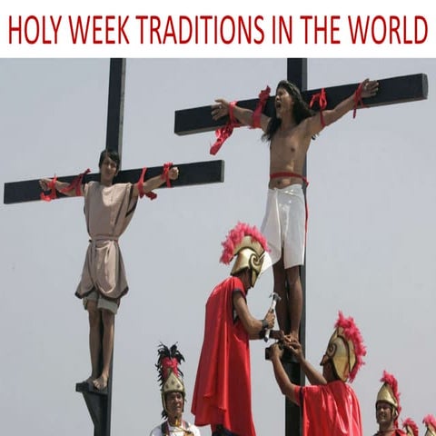 Holy Week Traditions (Easter) around the World | PPS