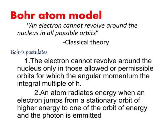 Vector atom model | PPTX
